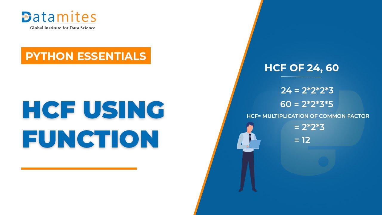 Find HCF using Function in Python | Python Tutorial