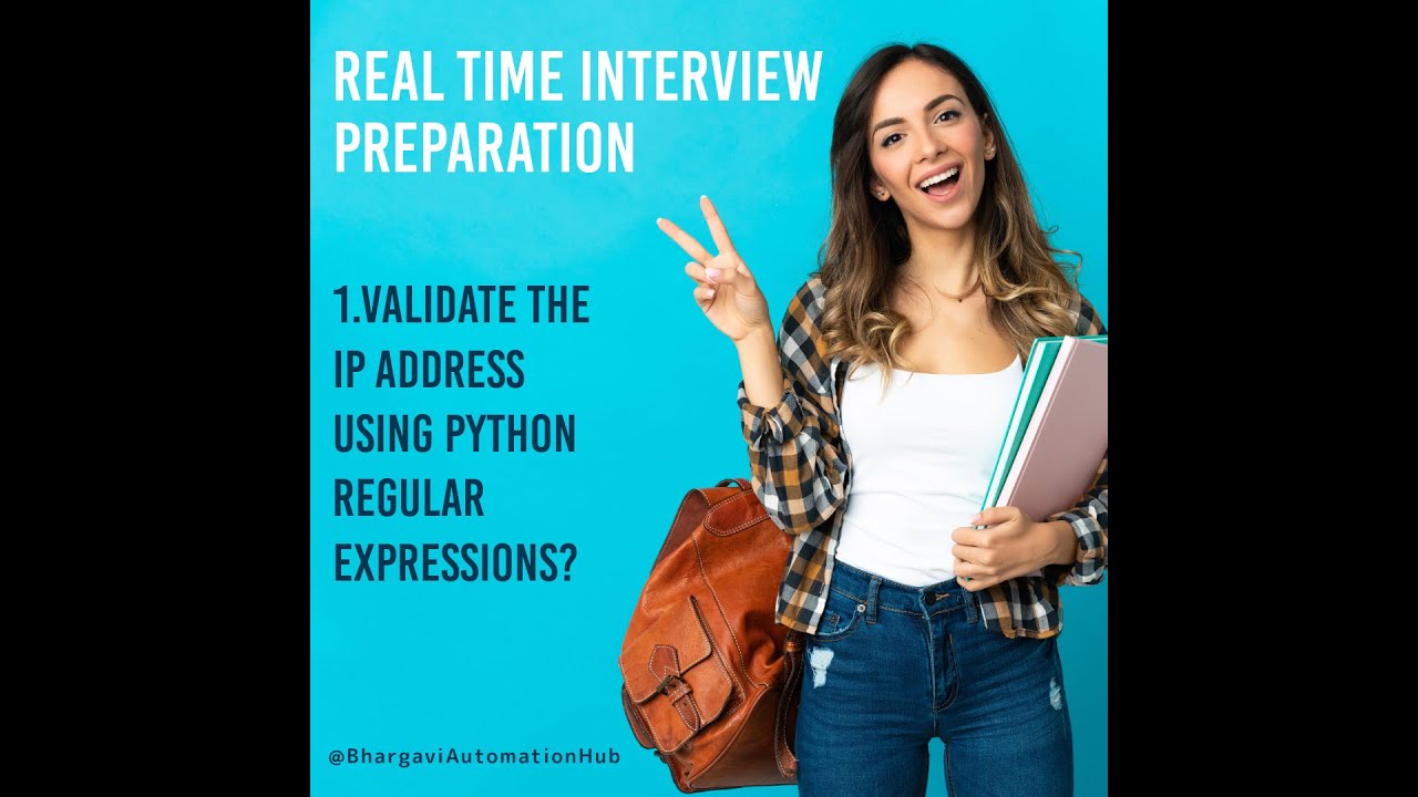 IP Address Validation | Realtime Interview Question | Python Automation | Recent Interview Program