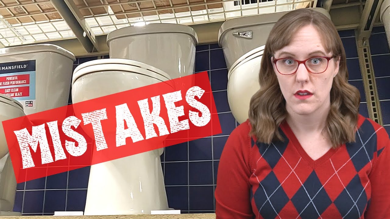 Avoid These 7 Common Toilet Buying Mistakes!