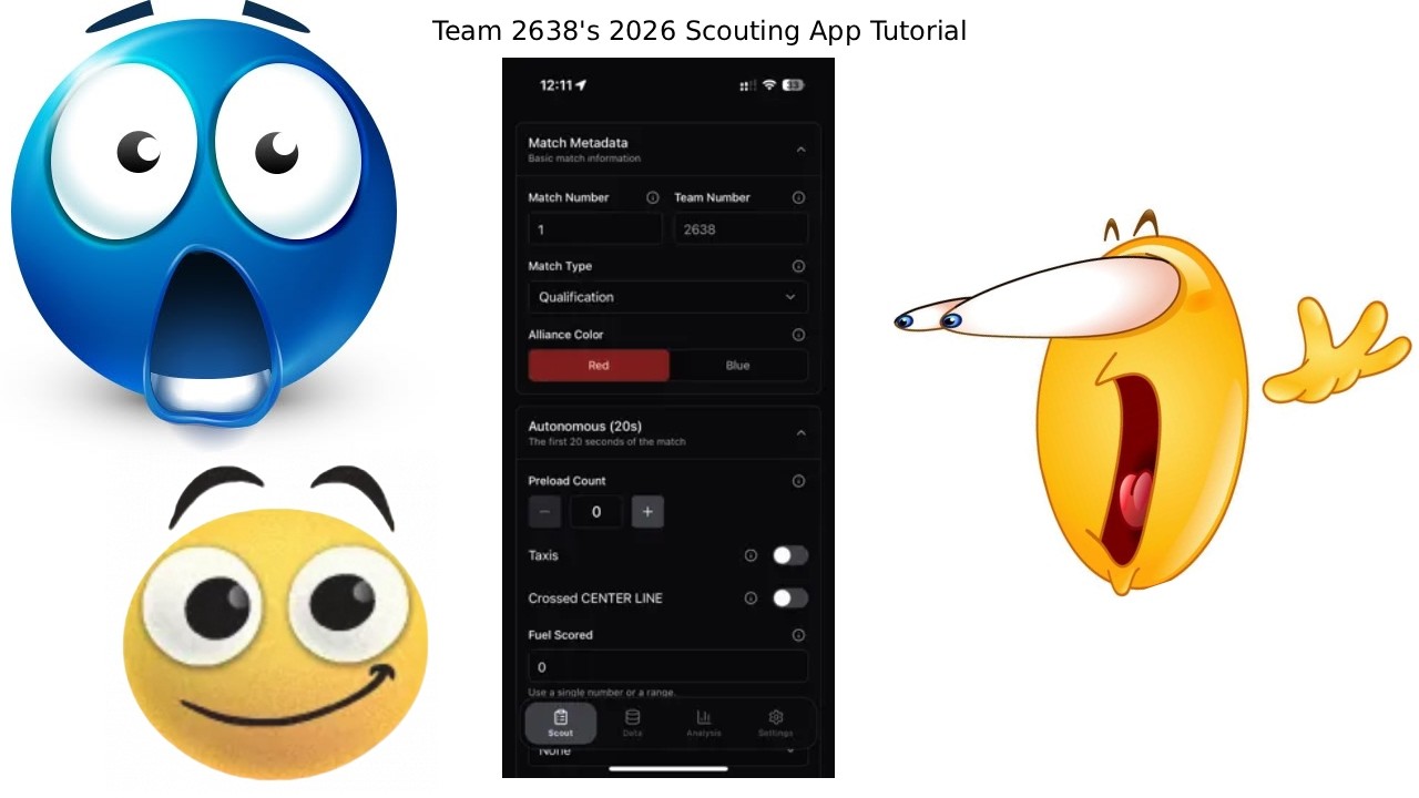 2026 FRC REBUILT Scouting App Tutorial | Rebel Robotics 2638