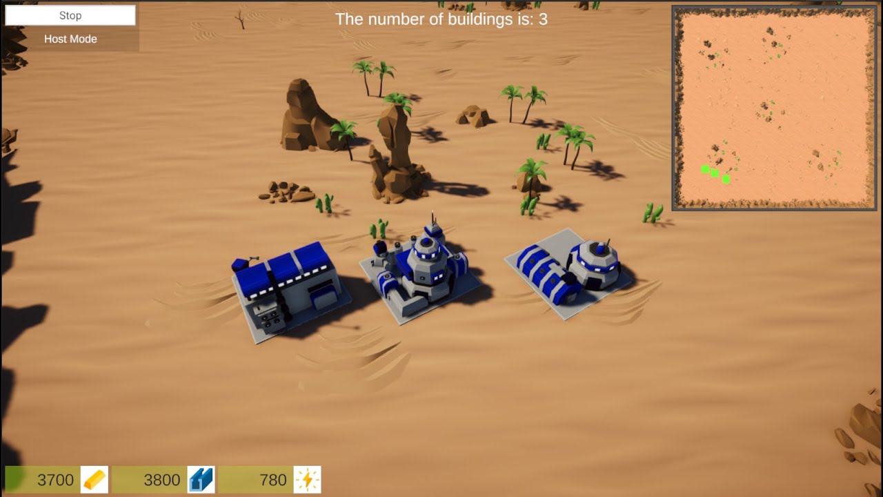 MST 4. RTS template using Master Server Toolkit and Mirage Networking system