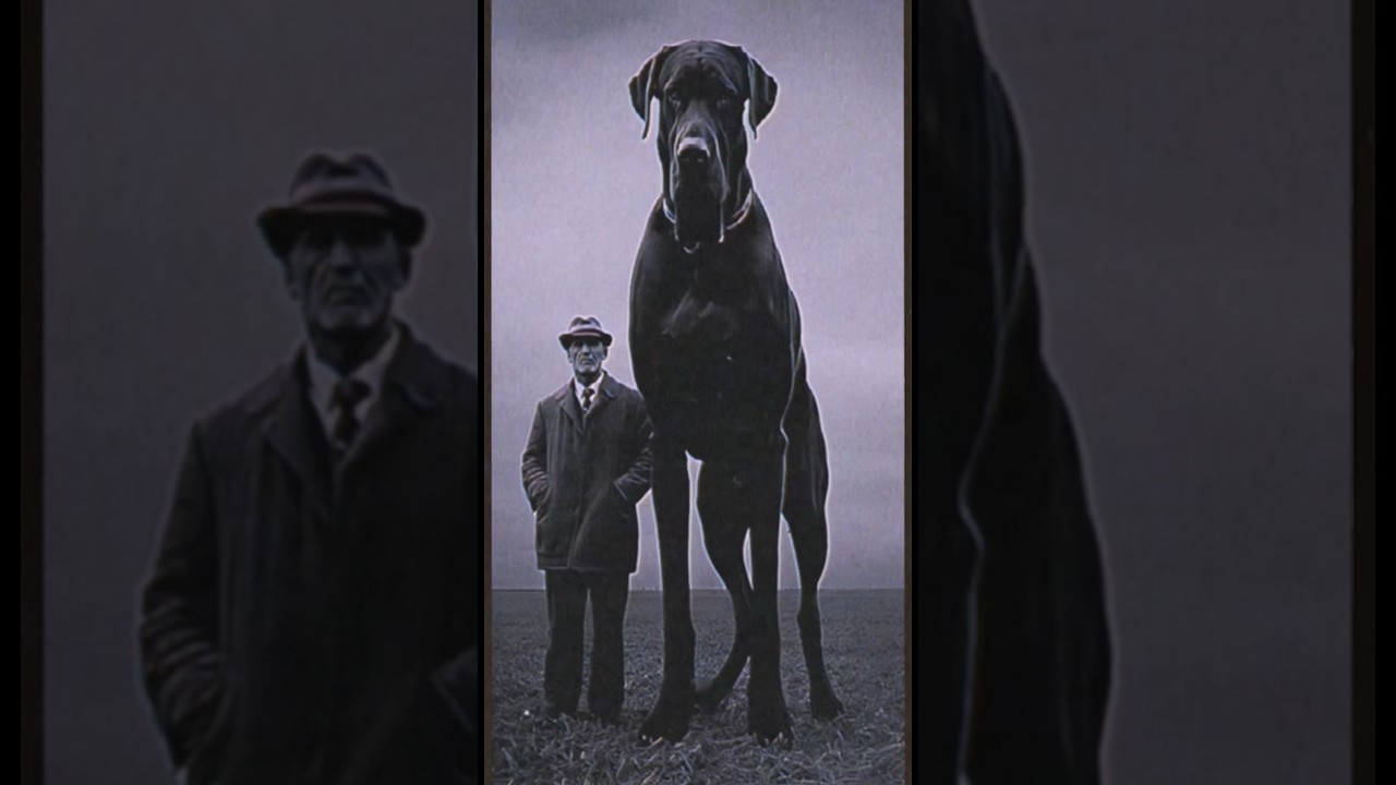 Meet Fritz the largest Great Dane #creepy #giant #greatdane #dogs #terrors #nightmare #ai