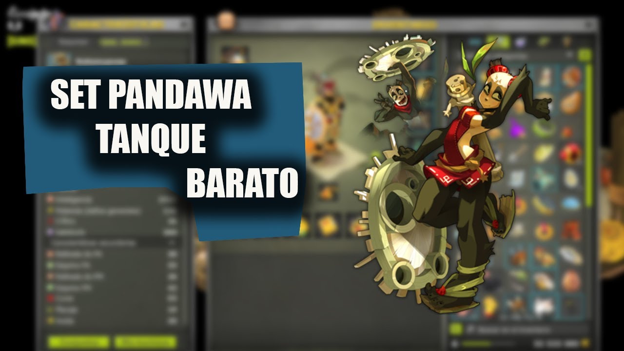 DOFUS V2.56 SET PANDAWA TANQUE PVM  SUPER SENCILLO, ECONOMICO Y CASI PERFECTO