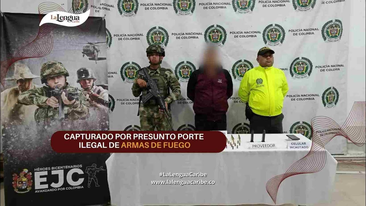 Capturan a hombre con cuatro armas de fuego en su casa de Montería - LA ... Capturan a hombre con cuatro armas de fuego en su casa de Montería - LA ...