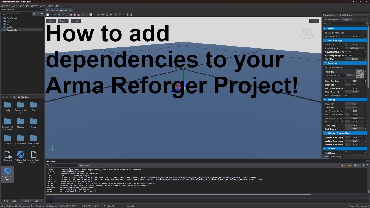 How to add dependencies to your Arma Reforger Project!