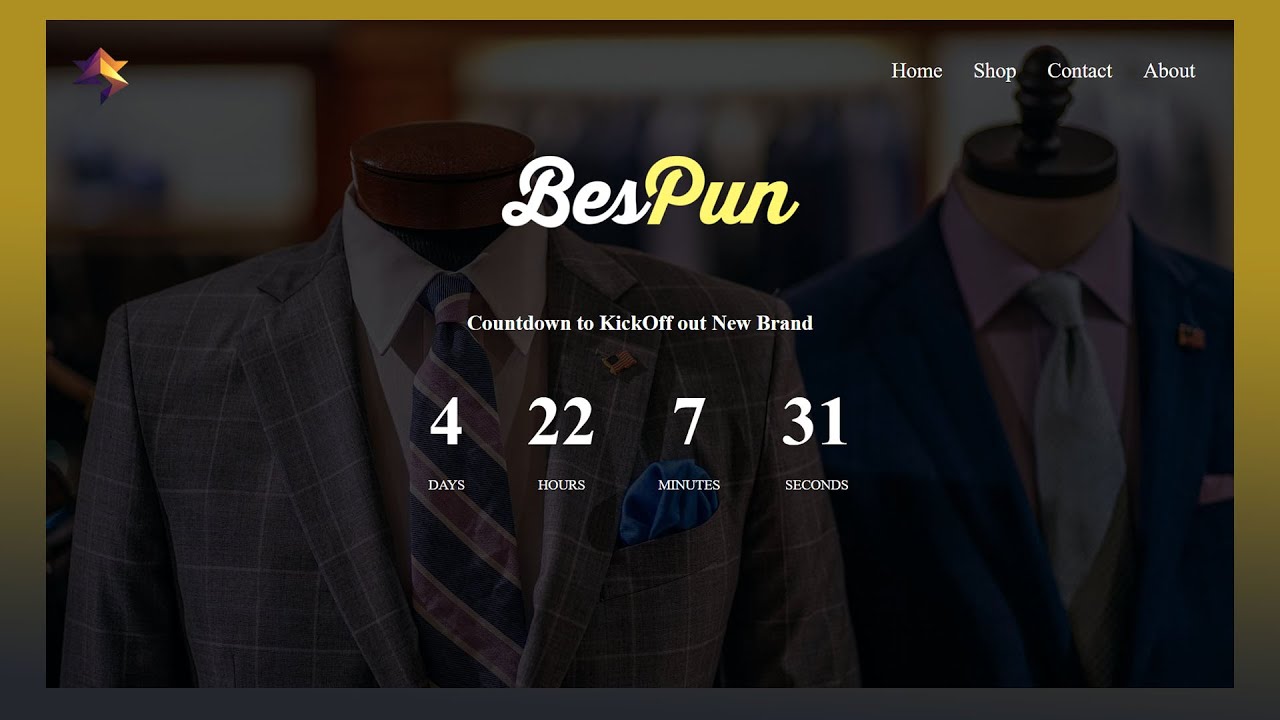 Build Responsive Product Launch Countdown timer using HTML, CSS, and JAVASCRIPT