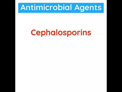 First Generation Cephalosporins