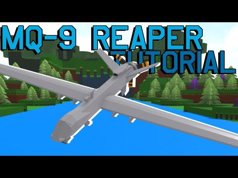 MQ-9 Reaper Drone Tutorial | Build a Boat for Treasure