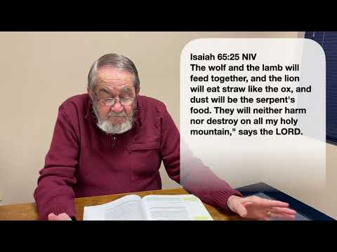 11-29-2020 SMBS Lesson - Gary Nolte - "God Restores" - Isaiah 65:17-25