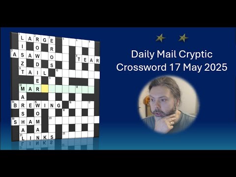 Spare this Clod a Thought as he Brews his Liszt - Daily Mail Cryptic Crossword 17 May 2025