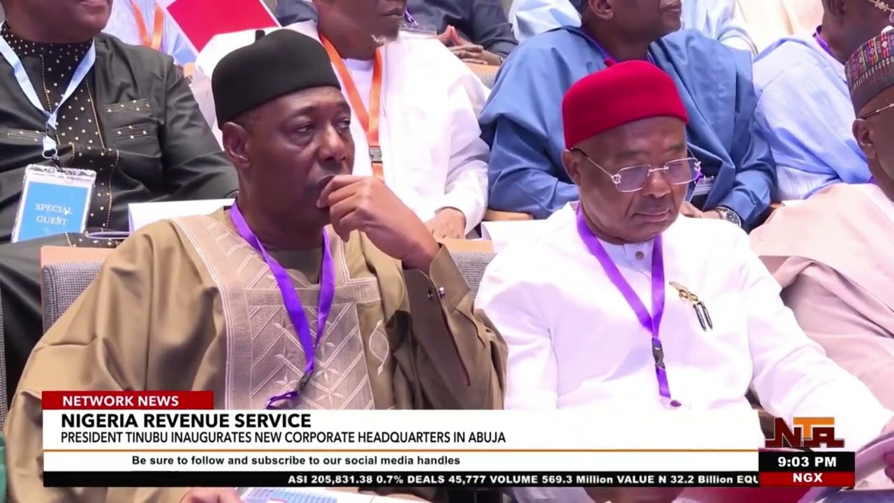 President Inaugurates Nigeria Revenue Service Headquarters in Abuja