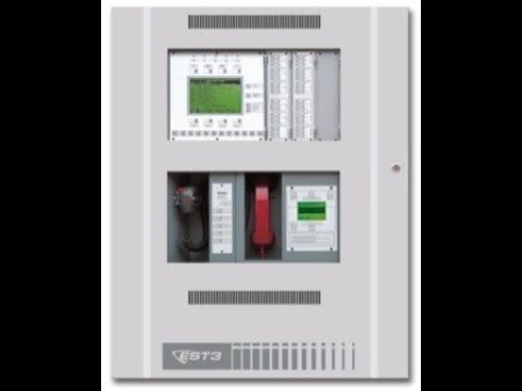 Fire Alarm Control Panel - Edwards EST3-CAB14 Fire Alarm Control Panel ...