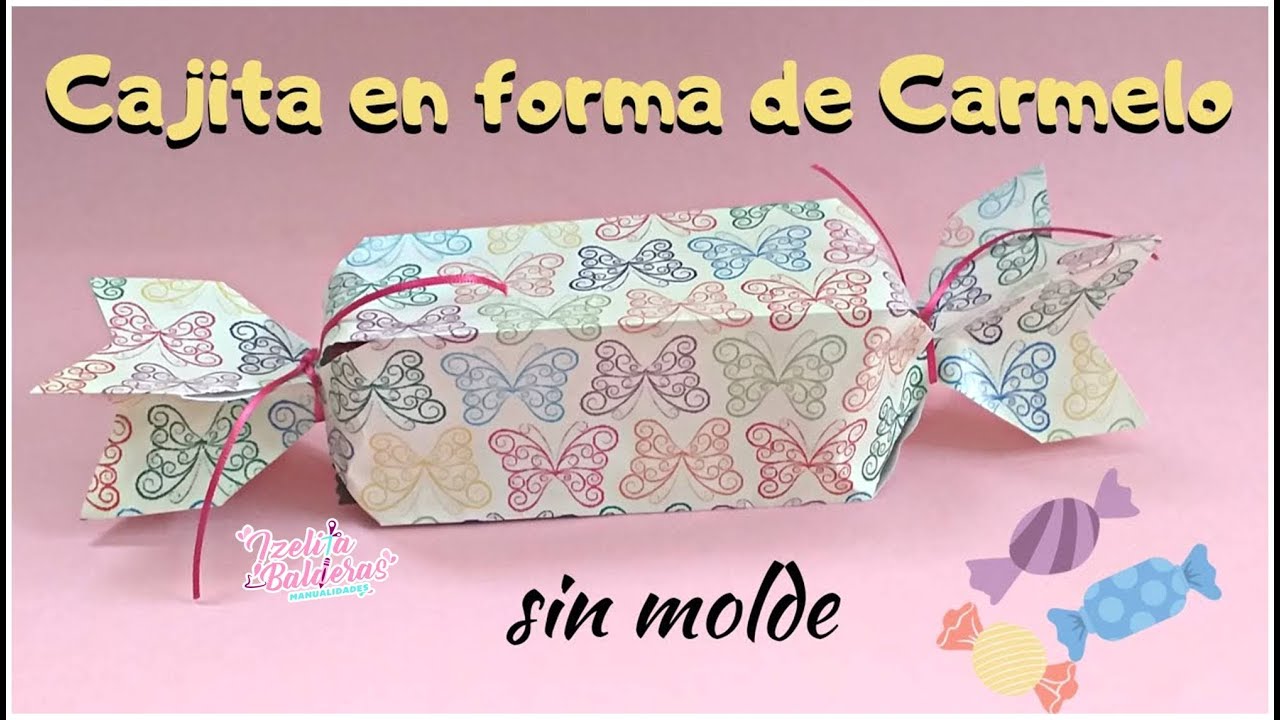Caja en forma de caramelo - Gift Box Candy