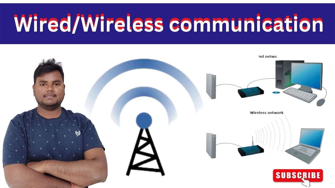 What is Wired/Wireless communication?|Basics of Information Technology|Gyan singh