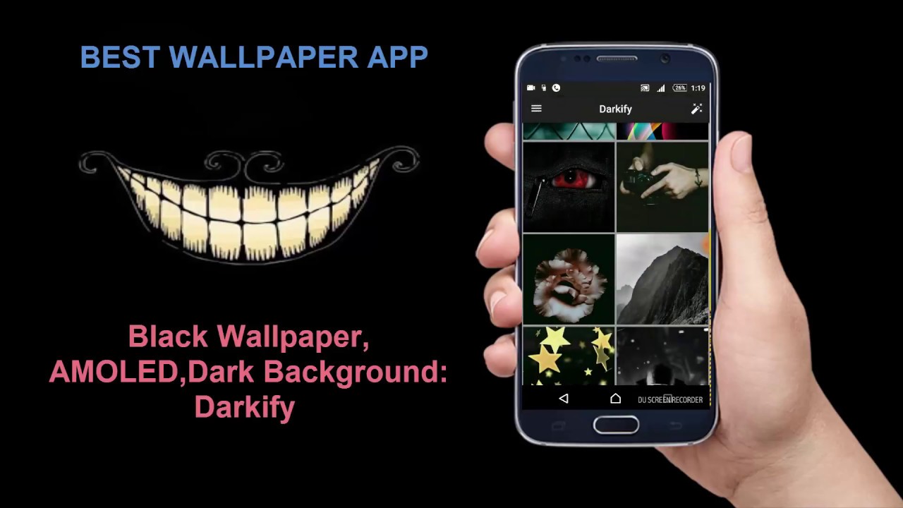 Best Black HD Wallpaper android app , AMOLED, Dark Background: Darkify