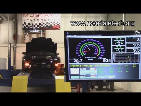 Dyno Testing a Low Power Complaint at Rosedale Technical College