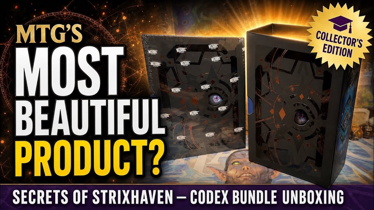Opening MTG’s BEST Looking Bundle — Secrets of Strixhaven Codex Bundle 🎓✨