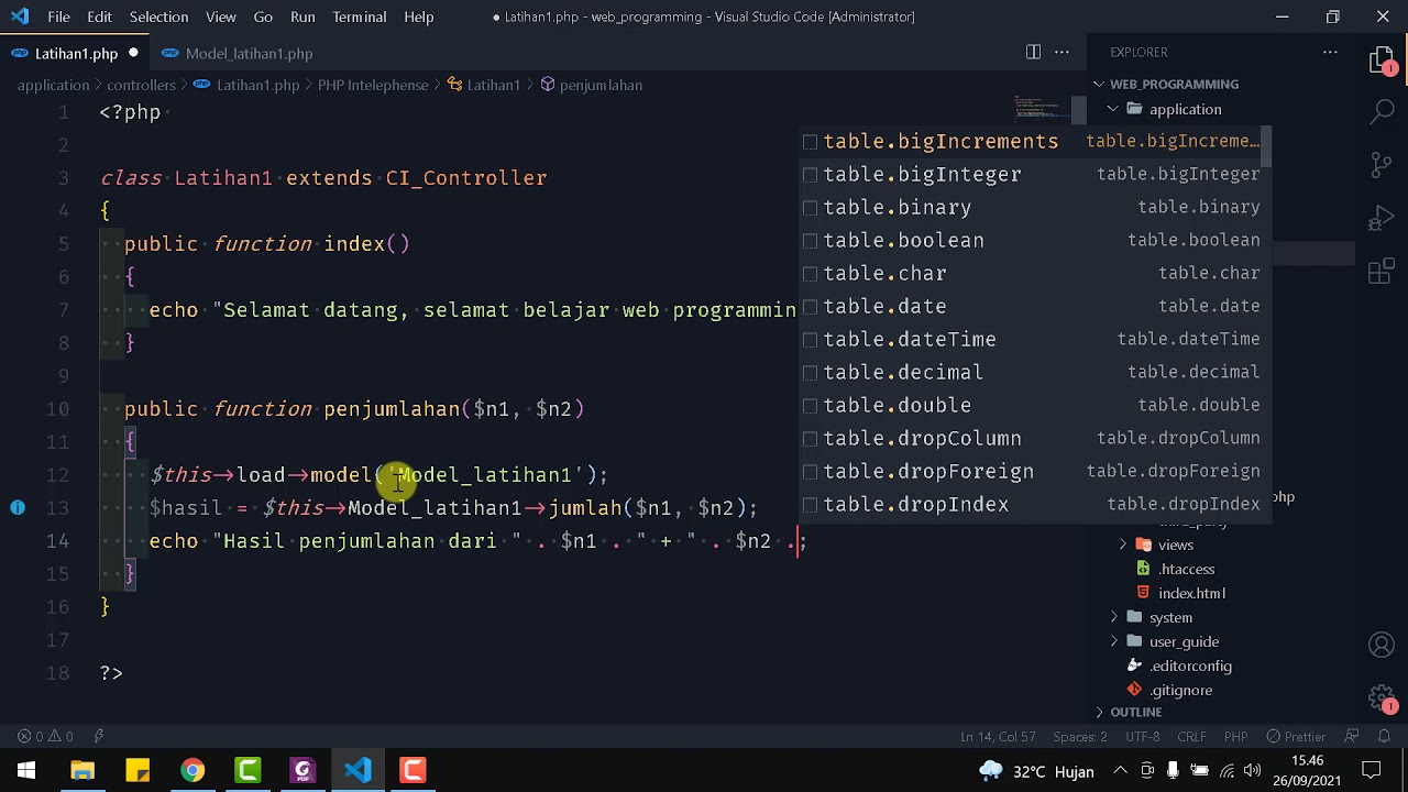 353 Web Programming Pertemuan 3