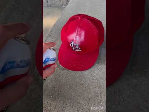 How to easily reshape a vintage trucker hat with out damaging the hat.