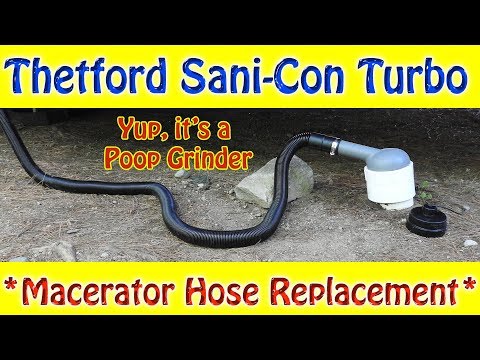 RV Macerator Hose Replacement and Demo