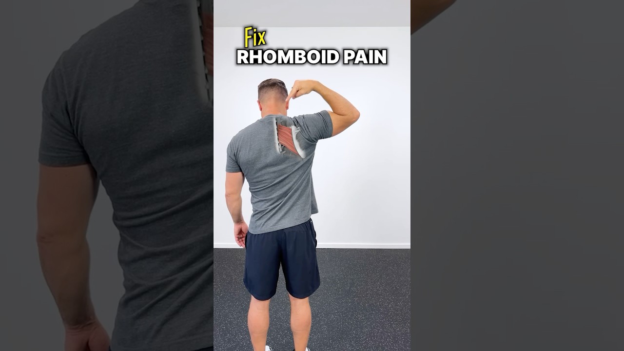 Fix Rhomboid Upper Back Pain With These 4 Exercises!