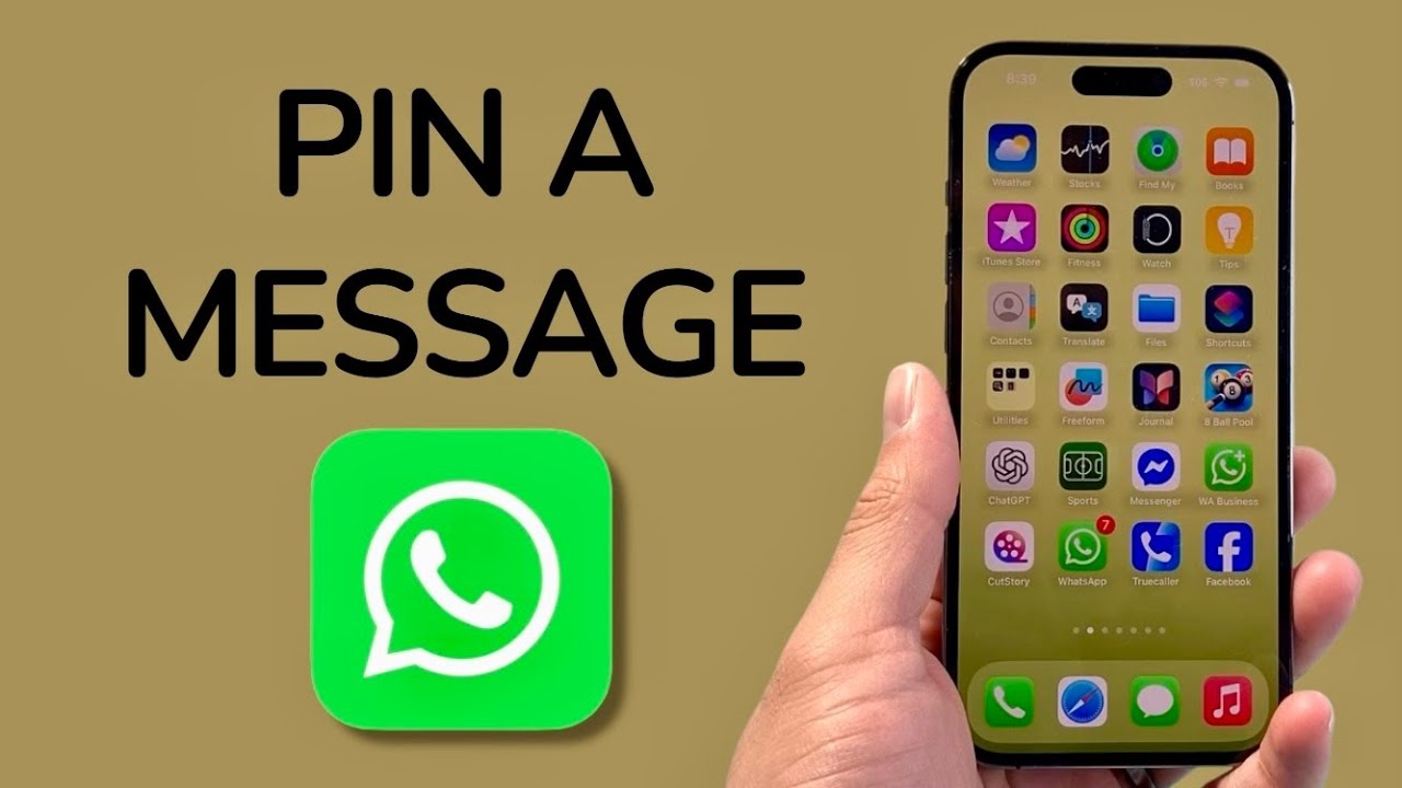 How To Pin A Message On WhatsApp