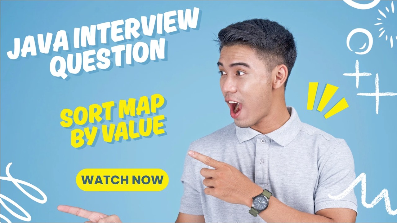 Java Interview Question: Sort Map by Value (Ascending & Descending) | Stream API