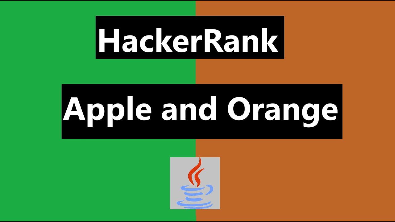 Apple and Orange Hackerrank Solution - Java 8| Hackerrank Algorithms