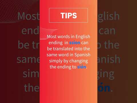 Easy English to Spanish translation tip! #shorts