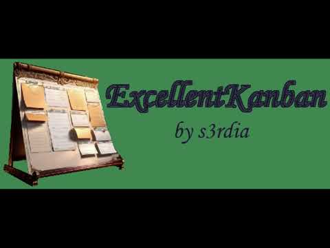 ExcellentKanban - New FREE kanban tool for Microsoft Excel