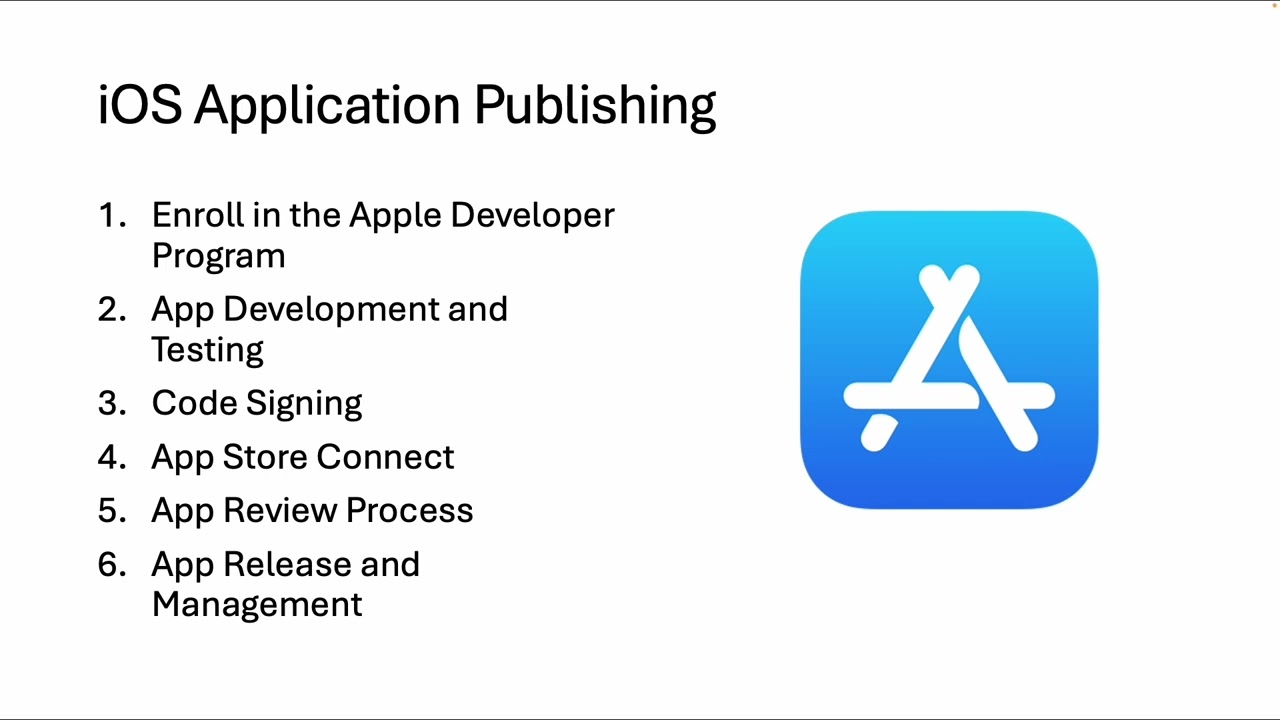 2.9  FREE IOS Pentest Course - iOS Application Publishing