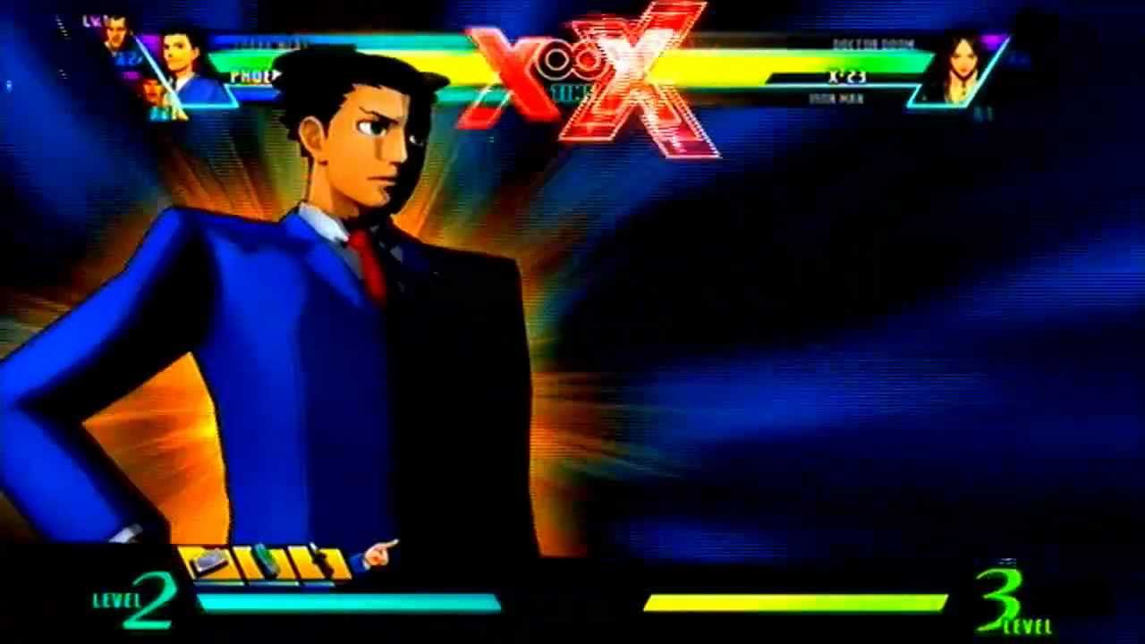 Phoenix Wright's Level 3 Hyper on Everyone