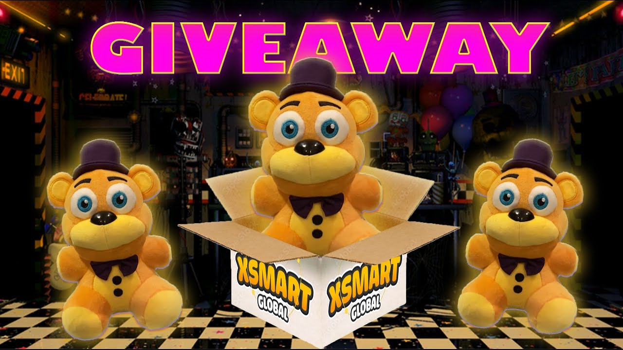 X smart global Fredbear plush review GIVEAWAY