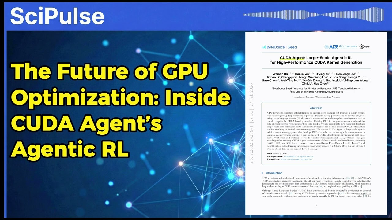 The Future of GPU Optimization: Inside CUDA Agent’s Agentic RL
