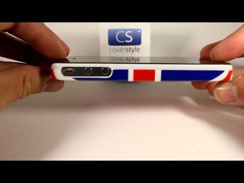 CoverStyle.it - Custodia Rigida Bandiera Inglese per iPhone 4