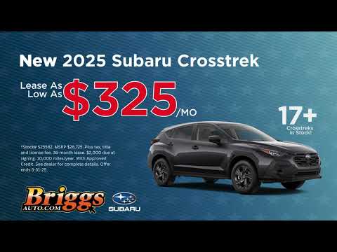 Briggs Auto Group - May Subaru Offers!