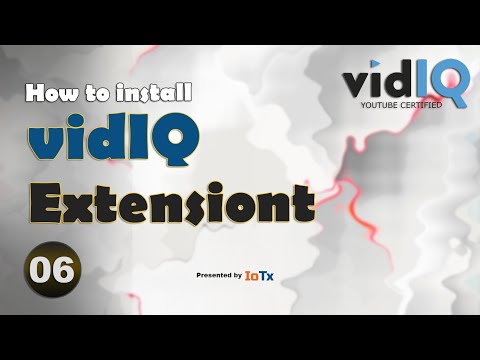 How to Install vidiQ Extension | vidiQ Extension for Google Chrome
