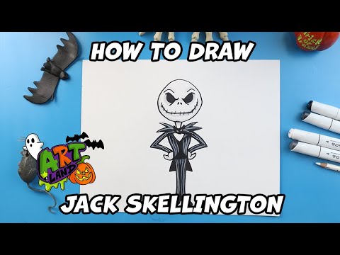 How to Draw JACK SKELLINGTON