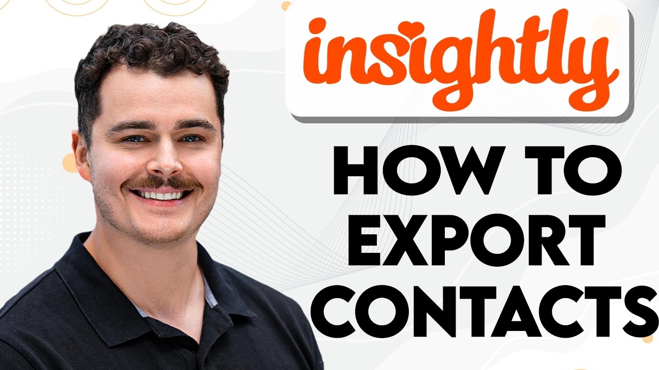 How To Export Contacts From Insightly [2026 Guide]