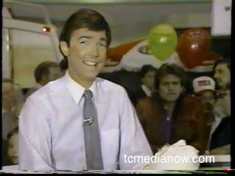 WTCN (KARE) Paul Douglas weather live from the Minnesota Sports Show, 1985!
