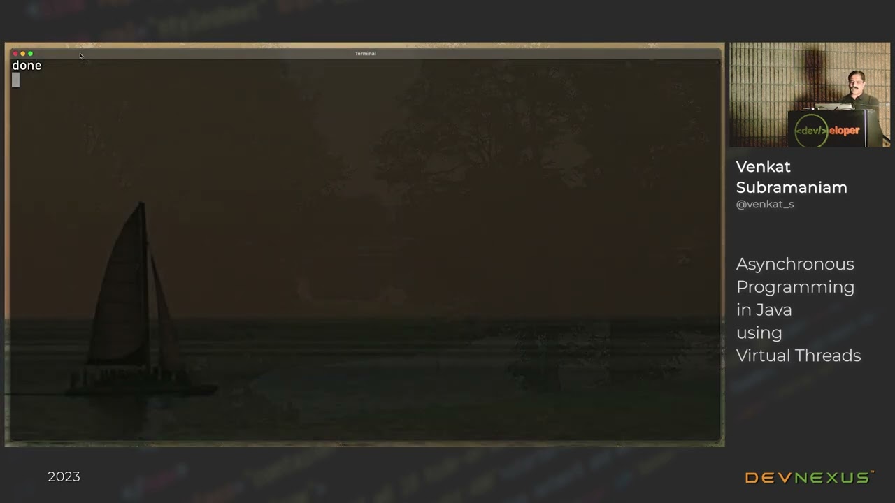 Devnexus 2023 - Asynchronous Programming in Java using Virtual Threads - Venkat Subramaniam