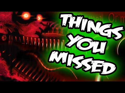 FNAF 4 NIGHTMARE FOXY || Things You MISSED in FNAF 4 TEASER || Five Nights at Freddy's 4 Confirmed