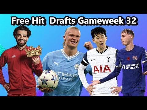 FREE HIT DRAFTS Gameweek 32 (FPL GW 32 & 33 Overview) Can we get to 100 subscribers??