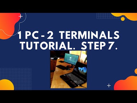 1 PC - 2 Windows terminals using ASTER. Tutorial. Step 7. #shorts
