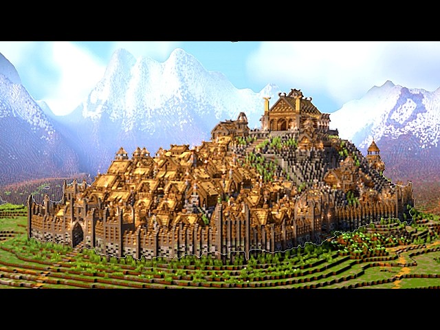 Edoras Terrain Map (Free Download) Minecraft Map