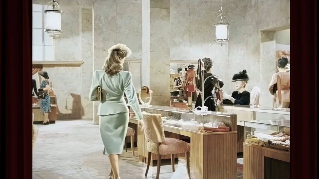 1940s Neiman Marcus: A Lost World of American Glamour [4K Colorized]