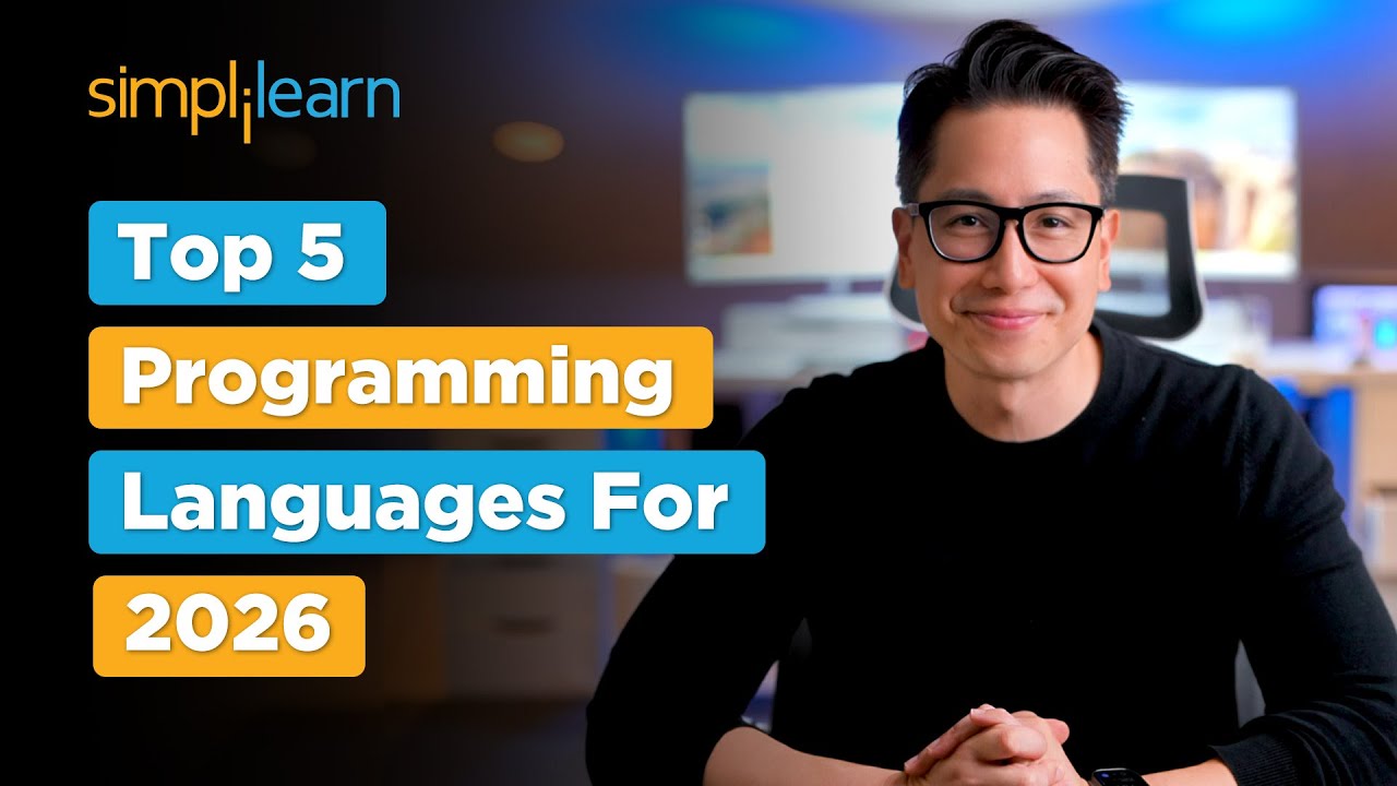 Top 5 Programming Languages For 2026 | High Paying Programming Languages For 2026 | Simplilearn