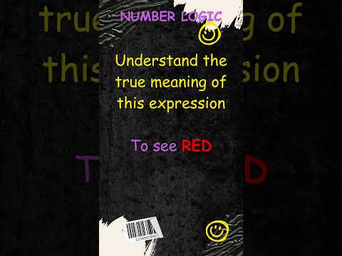 To see RED || meaning of phrases using colour #shorts #youtubeshorts #generalknowledge