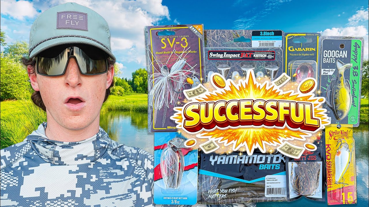 I Tried The Most SUCCESSFUL Fishing Lures Ever Made!