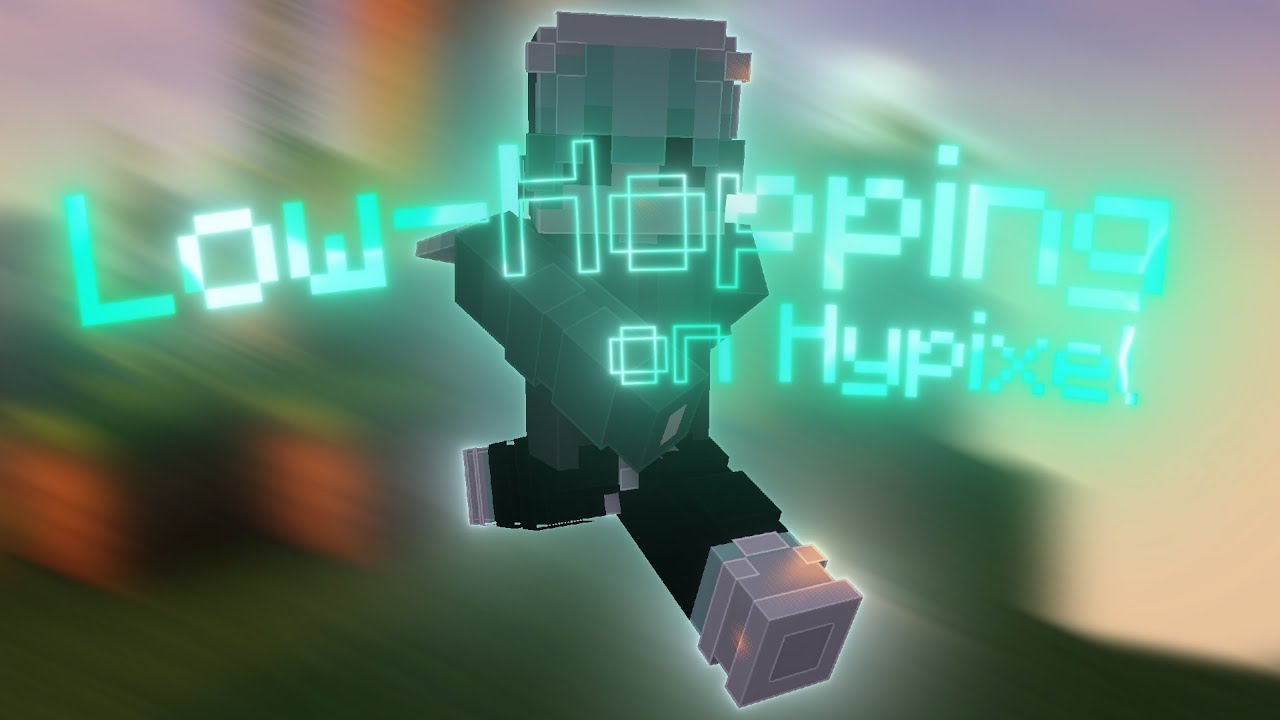 lowhopping in hypixel skywars w/ opal client
